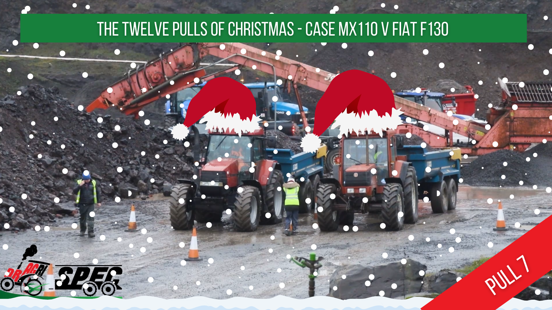 DRAGRI-SPEC - THE TWELVE PULLS OF CHRISTMAS - MX110 vs Fiat F130 – GRASSMEN