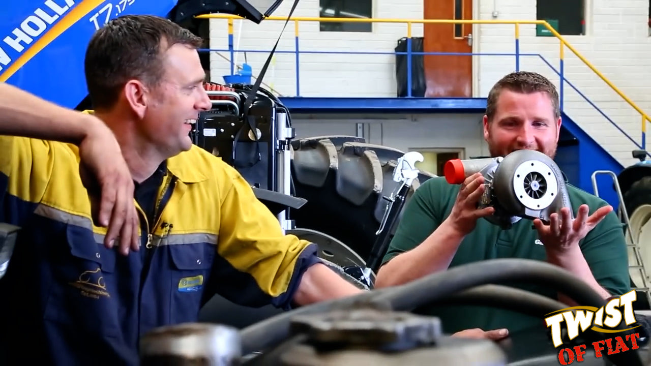 GRASSMEN TV - Twist of Fiat Extra Content: 110-90 Turbo Installation