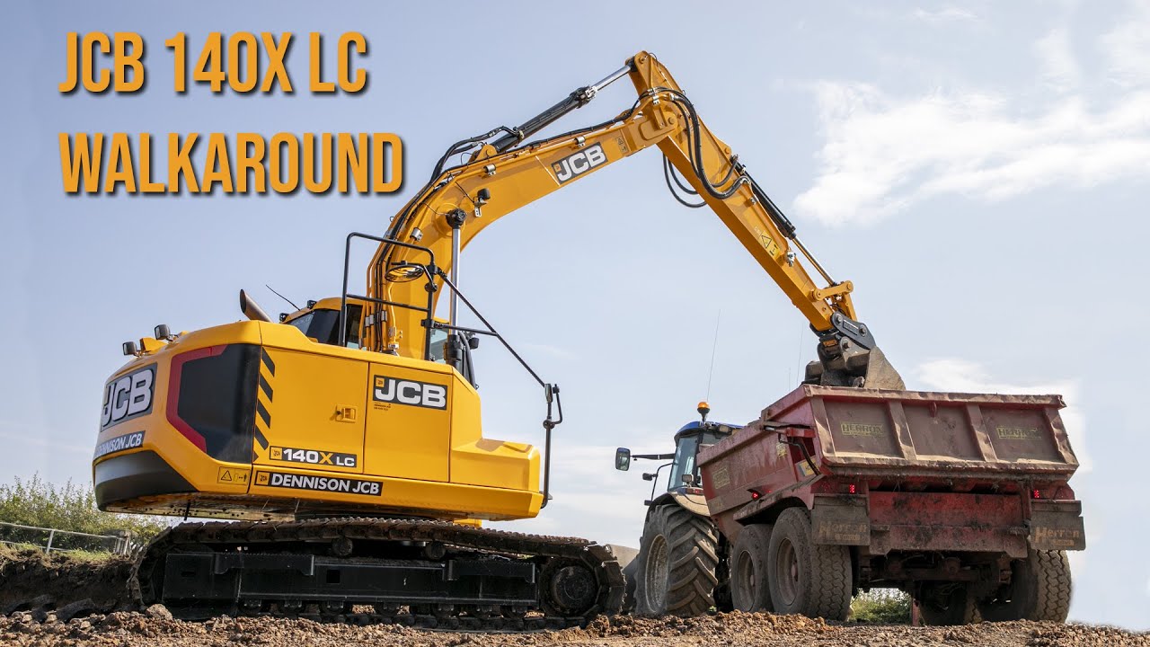 JCB 140X LC Walkaround with Generator Jeff – GRASSMEN