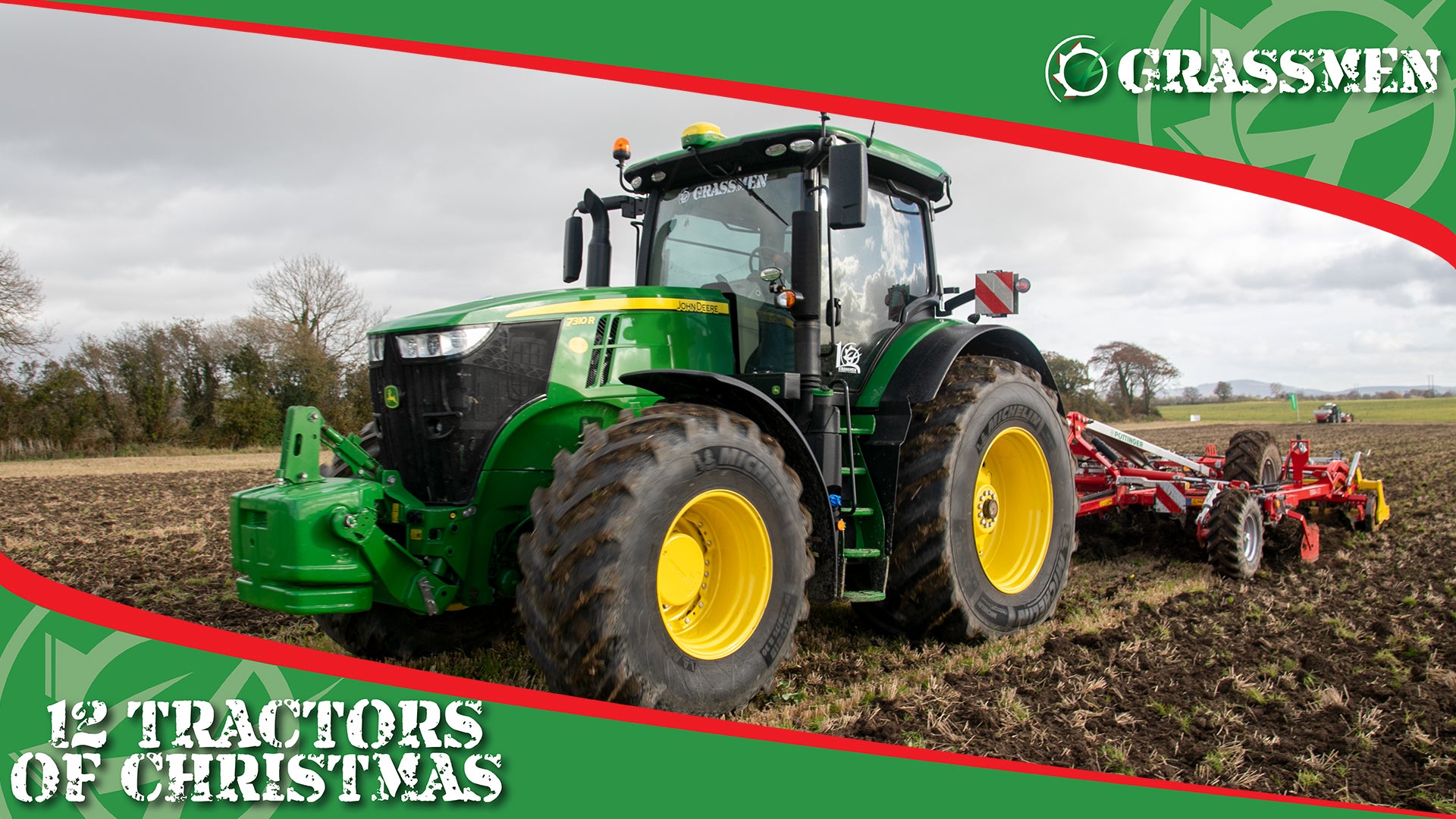 JOHN DEERE 7310R - 12 Tractors of Christmas – GRASSMEN
