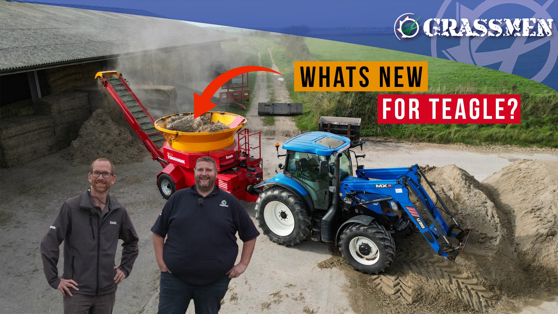 Chopping straw the easy way, with Teagle – GRASSMEN