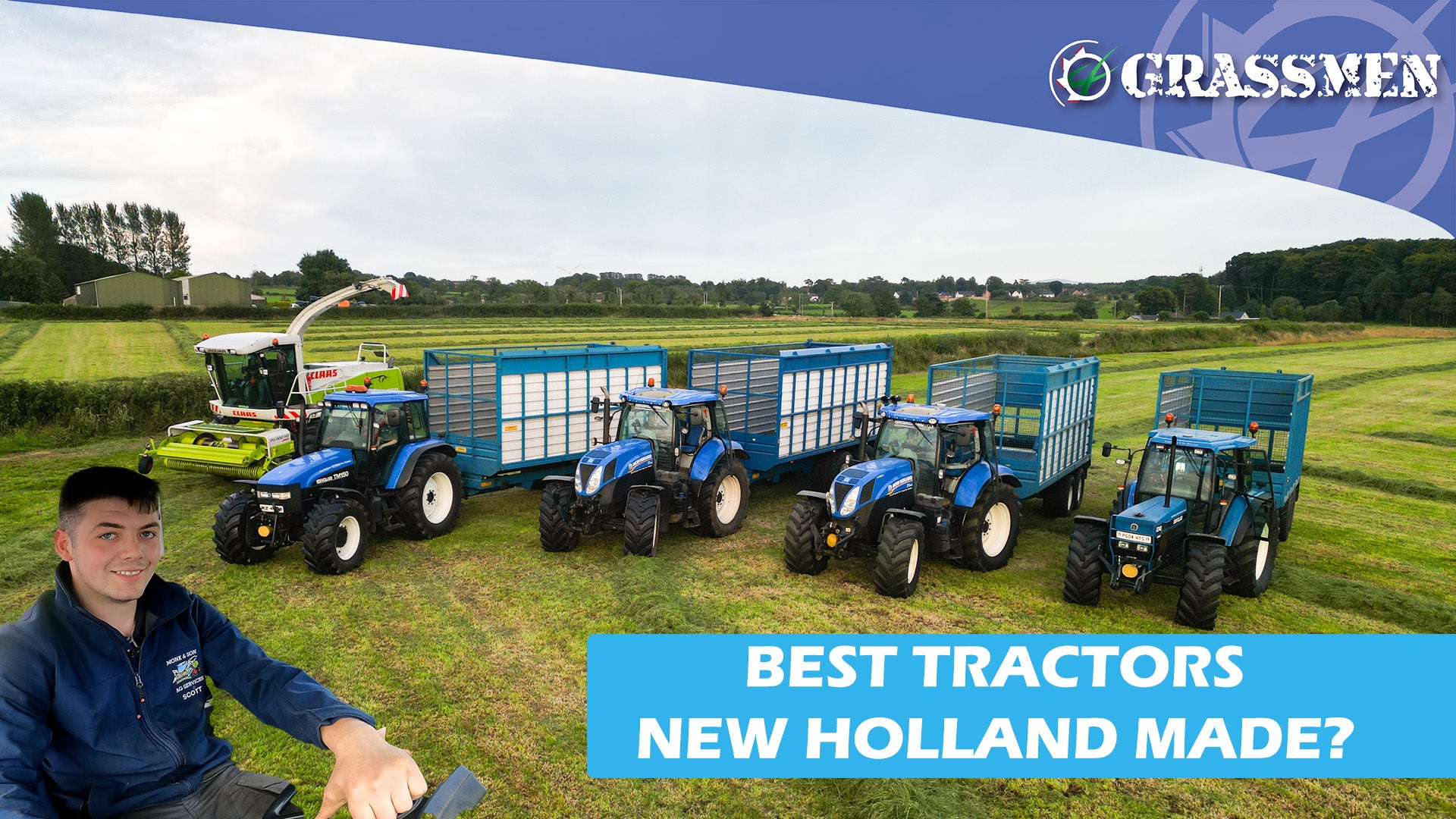 A Cracking Blue Fleet and a visit to Monk & Sons! - McCracken farms ...