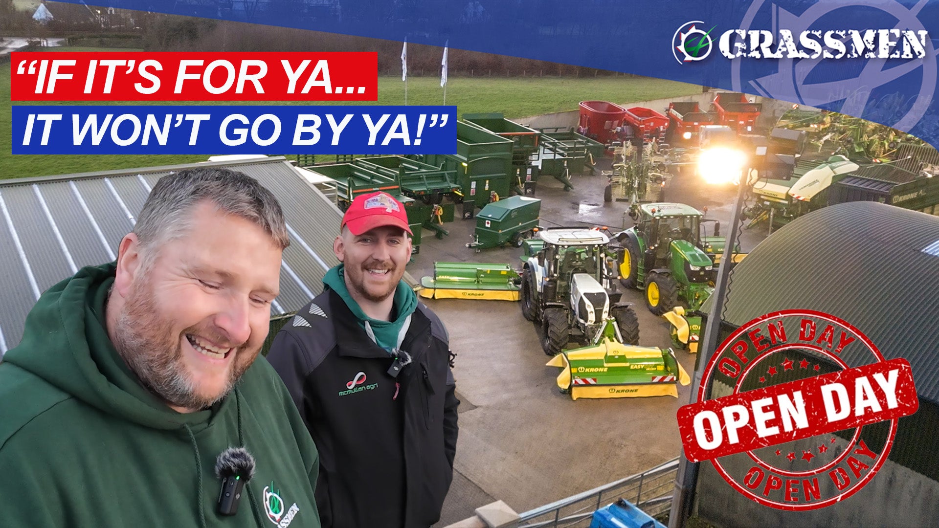 A sneak peak into McMullan's yard... – GRASSMEN