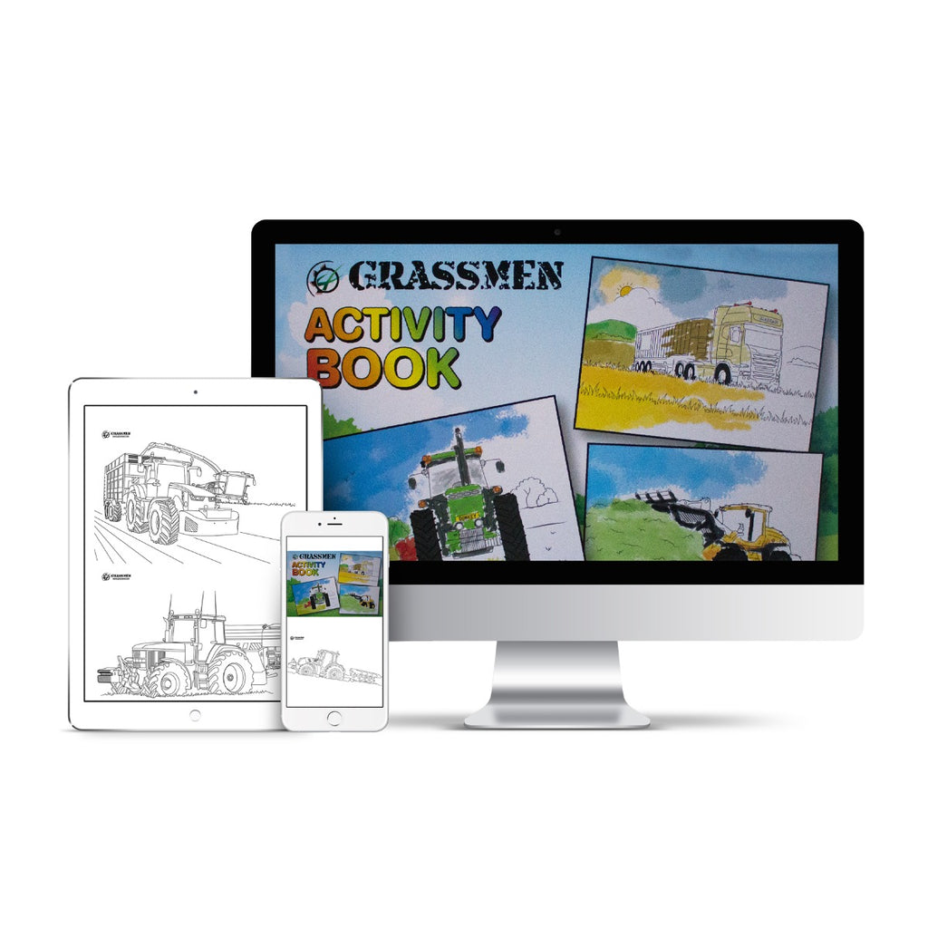 "GRASSMEN" Activity Book 1 Digital Download – Grassmen
