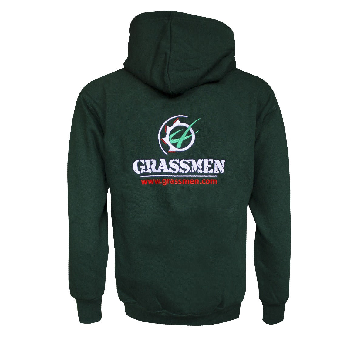 "GRASSMEN" Unisex Adults Bottle Green Hoodie