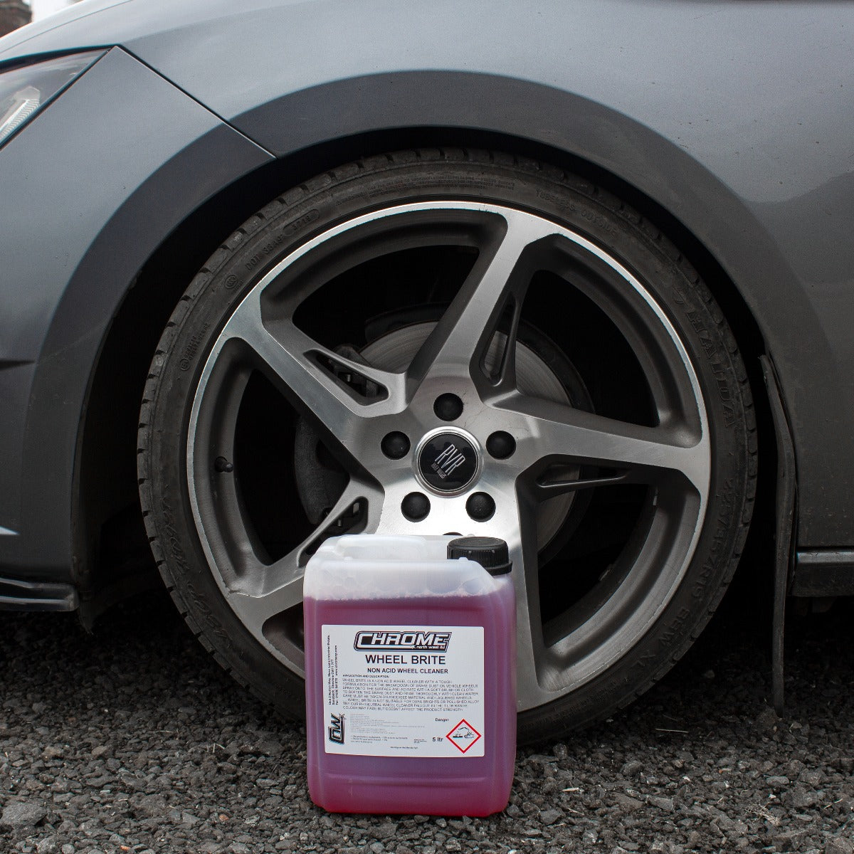 "Chrome" Wheel Brite 5 Litre – GRASSMEN